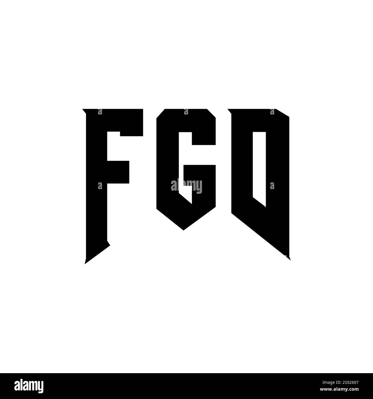 FGD letter logo design for technology company. FGD logo design black ...