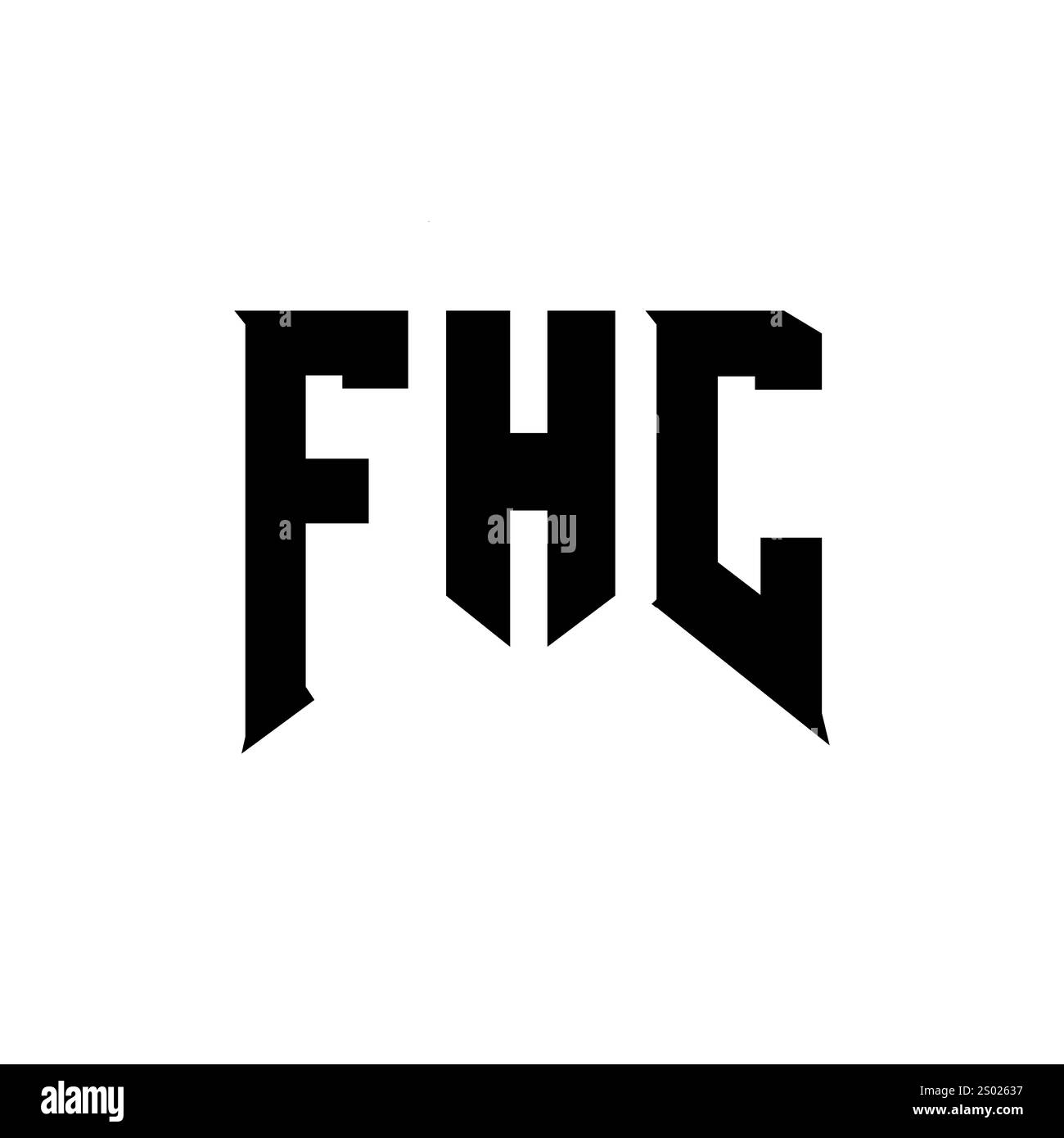 Fhc logo design hi-res stock photography and images - Alamy