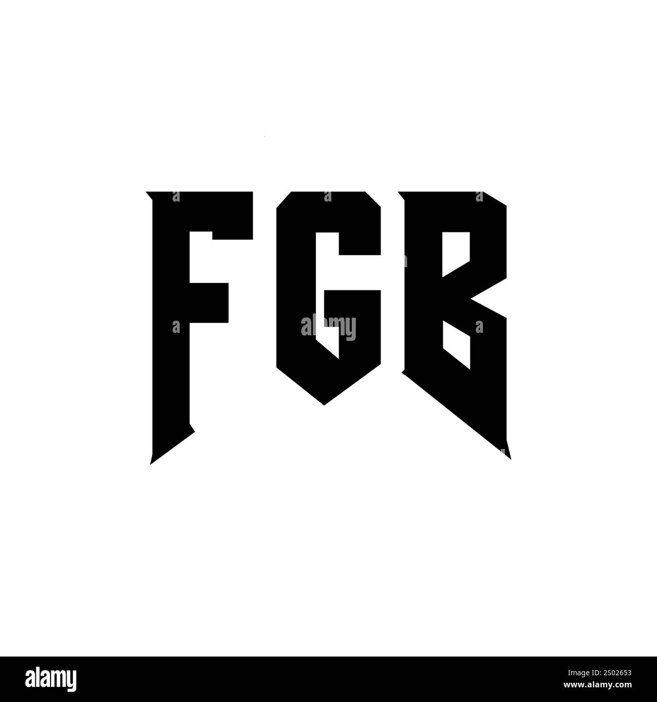 FGB letter logo design for technology company. FGB logo design black ...