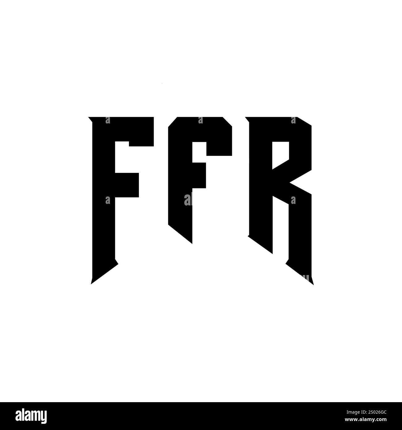 Ffr logo design hi-res stock photography and images - Alamy