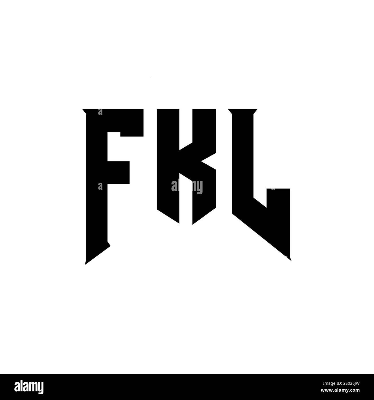 Fkl logo design hi-res stock photography and images - Alamy