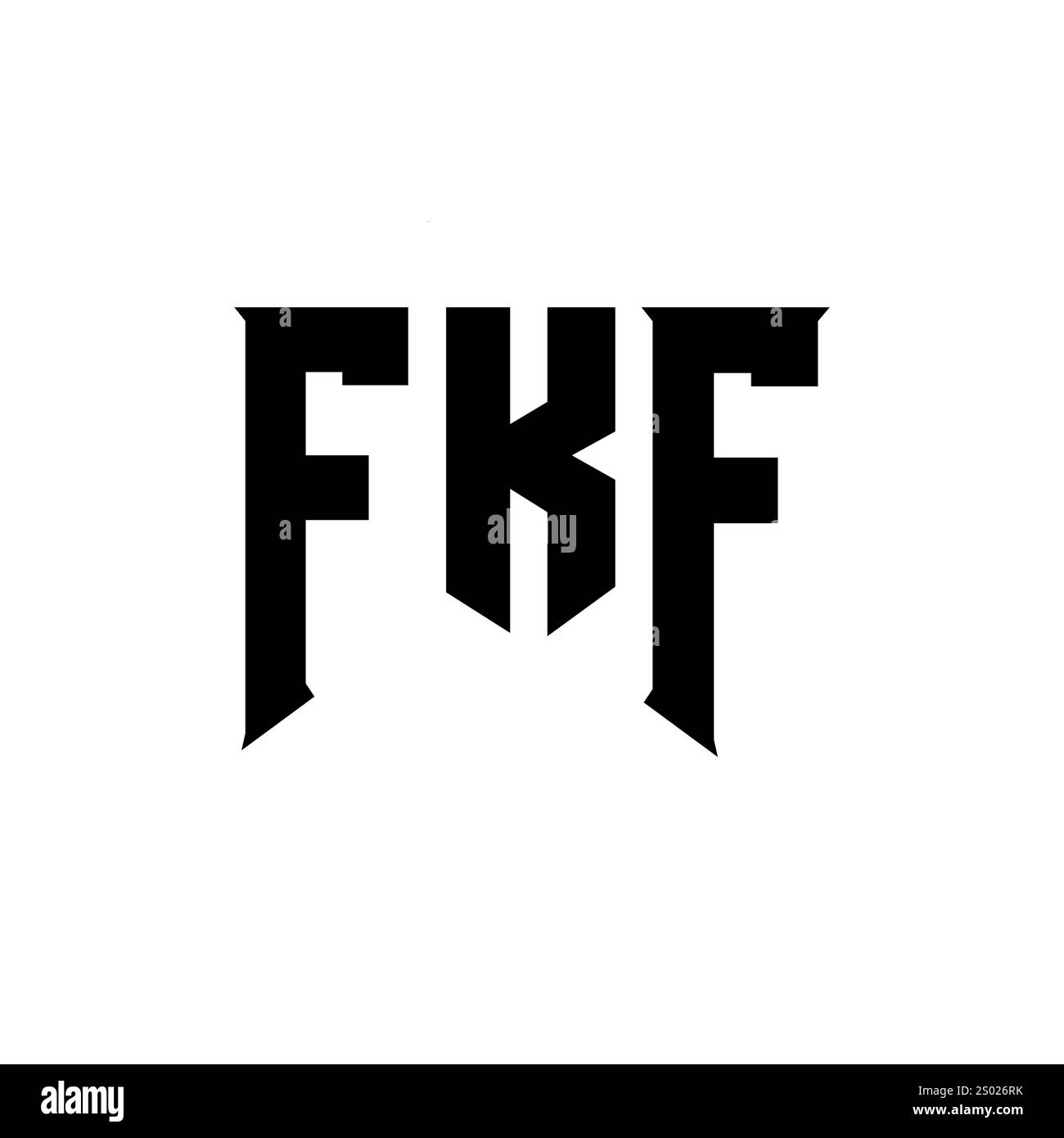 Fkf logo design hi-res stock photography and images - Alamy