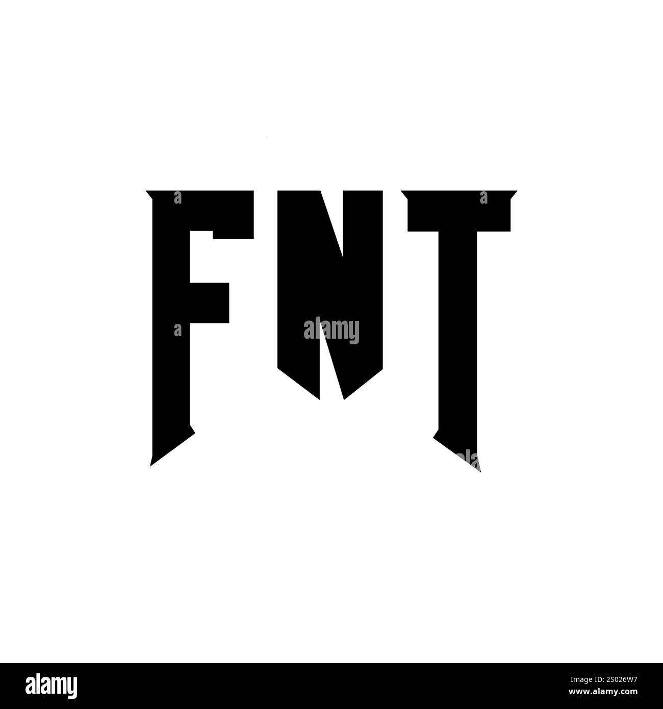 Fnt logo design hi-res stock photography and images - Alamy
