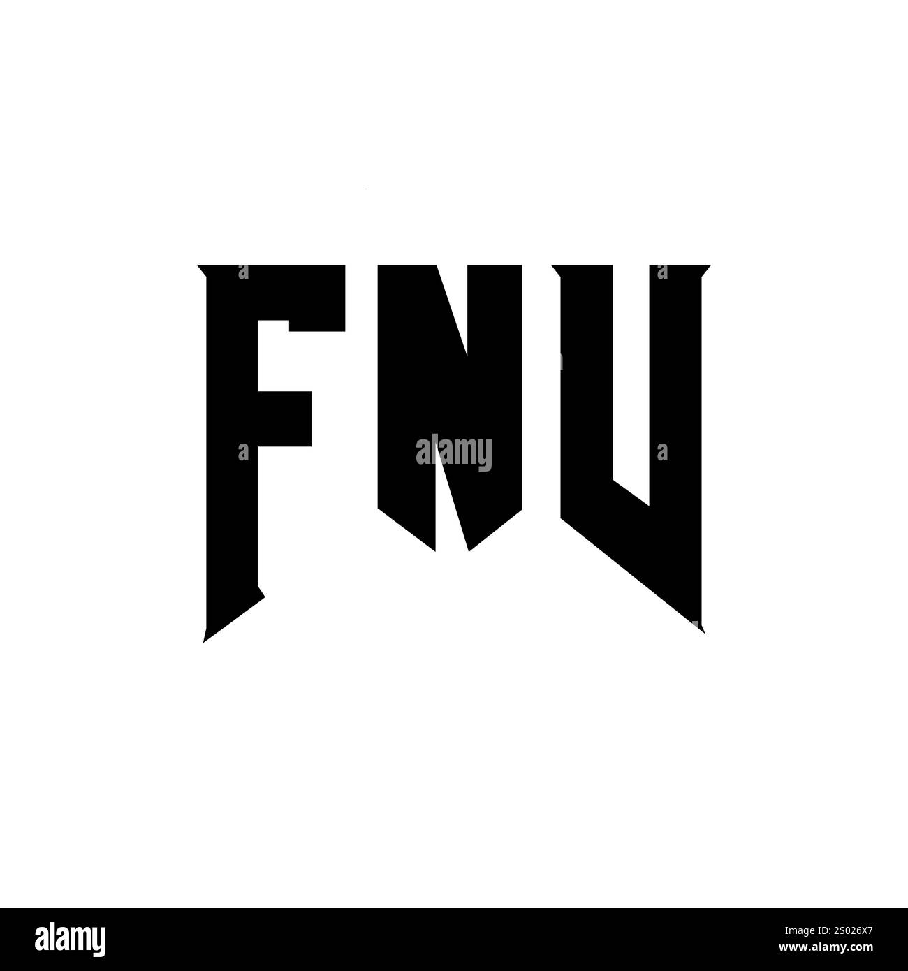 FNV letter logo design for technology company. FNV logo design black ...
