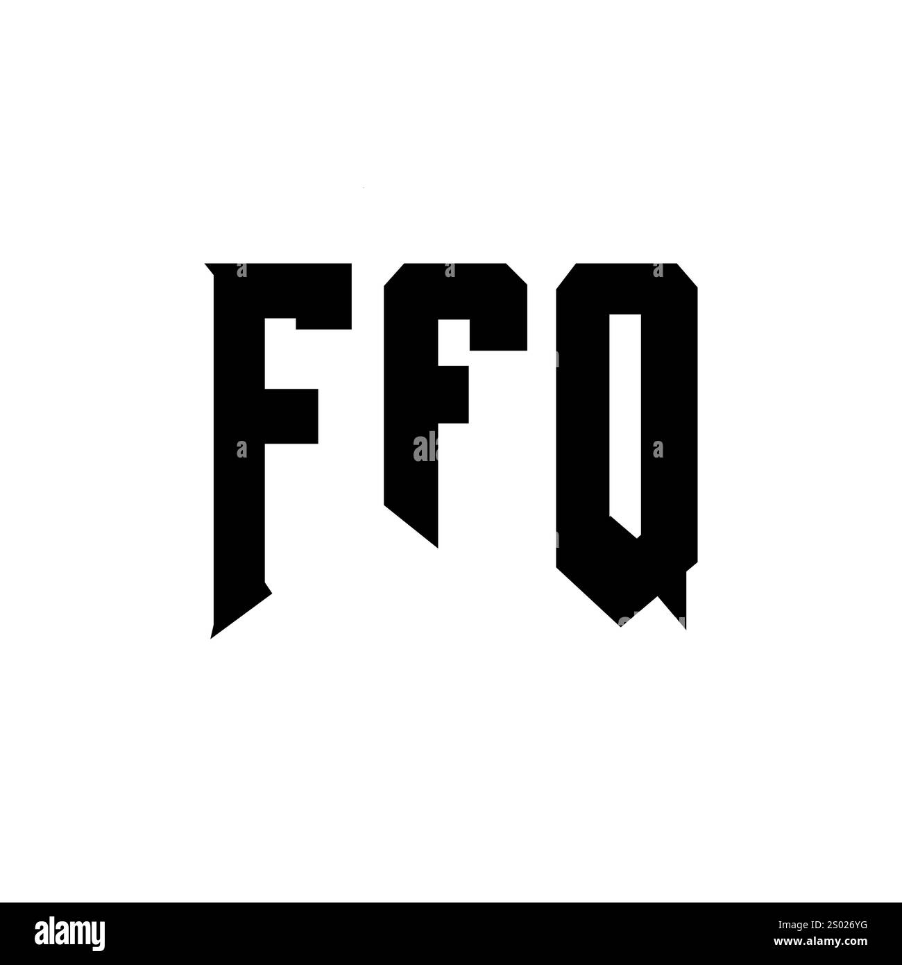 Ffq logo design hi-res stock photography and images - Alamy