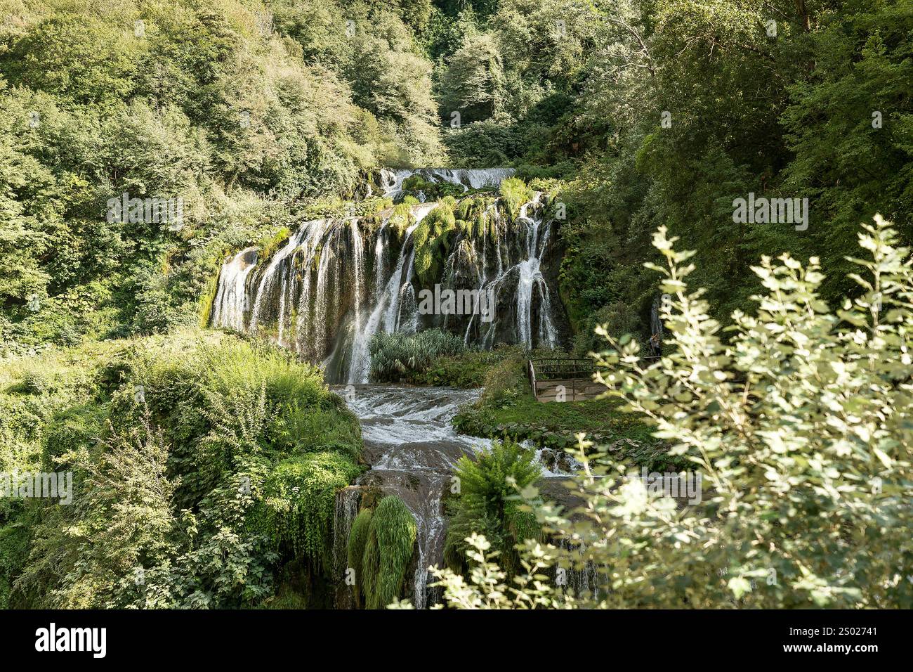 Wonderful Natural Sceneries of The Marmore Falls (Cascata delle Marmore ...