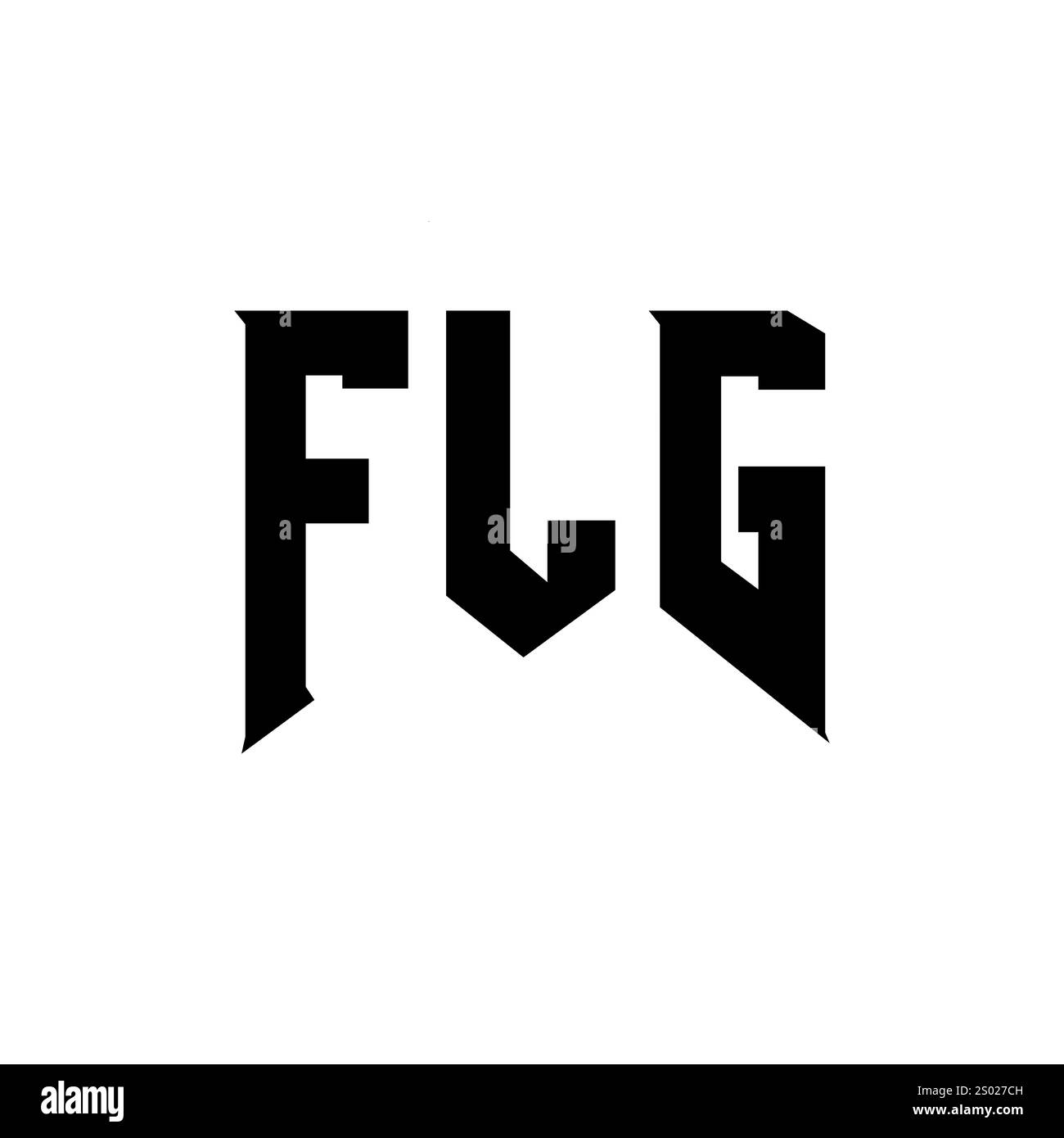 Flg logo design hi-res stock photography and images - Alamy