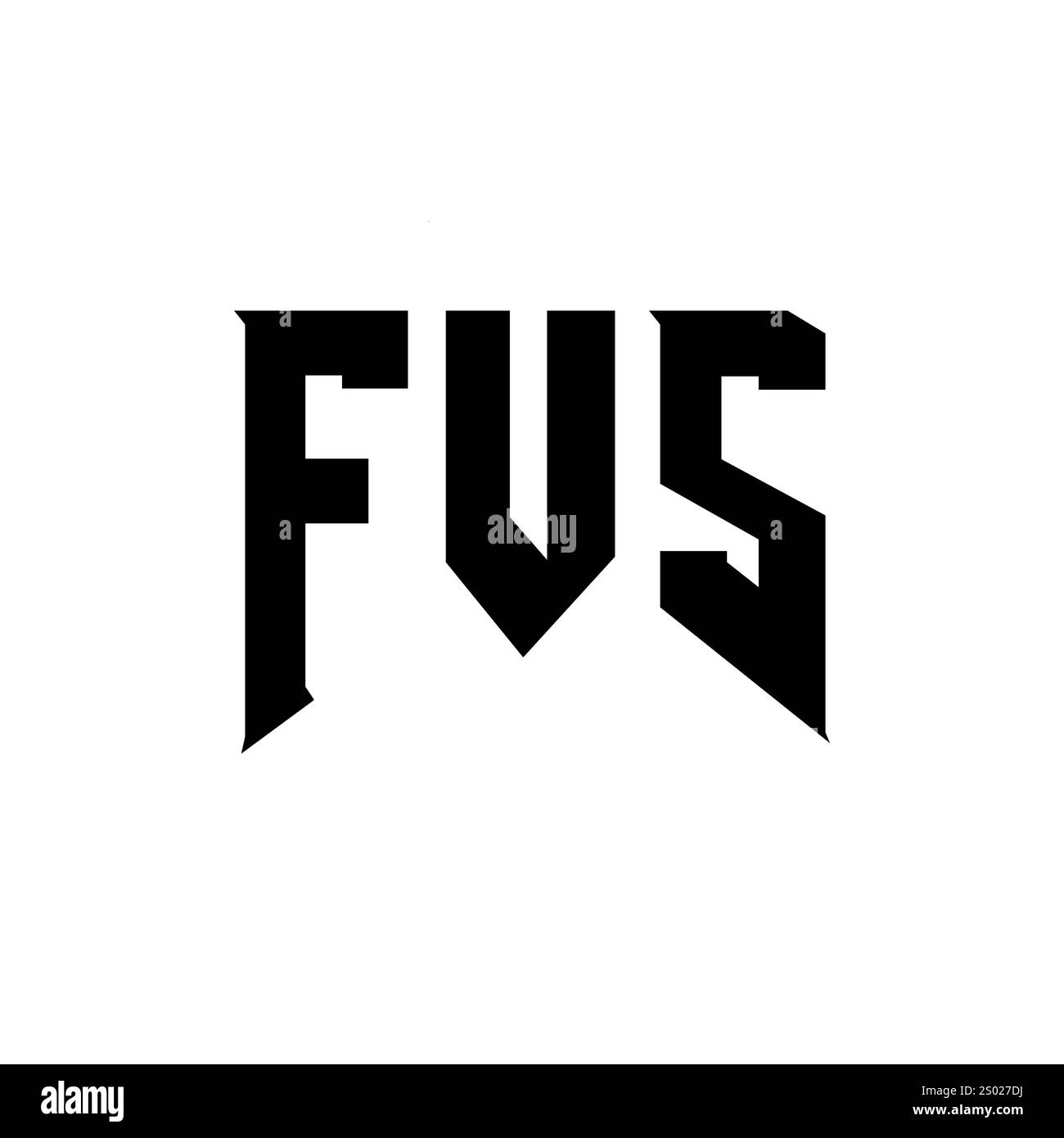 FVS letter logo design for technology company. FVS logo design black ...