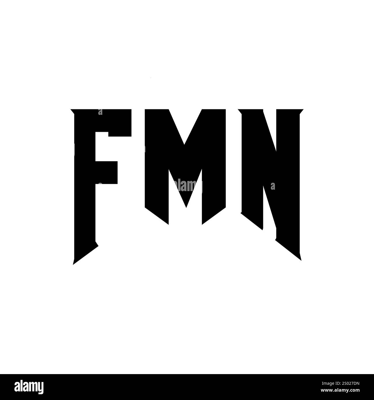 Fmn logo design hi-res stock photography and images - Alamy