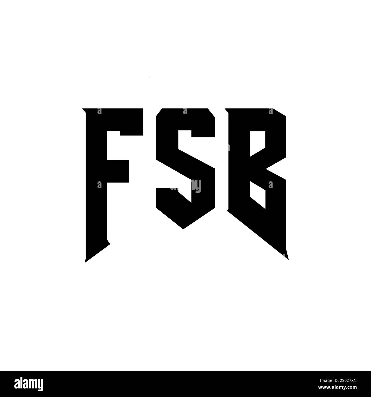 FSB letter logo design for technology company. FSB logo design black ...