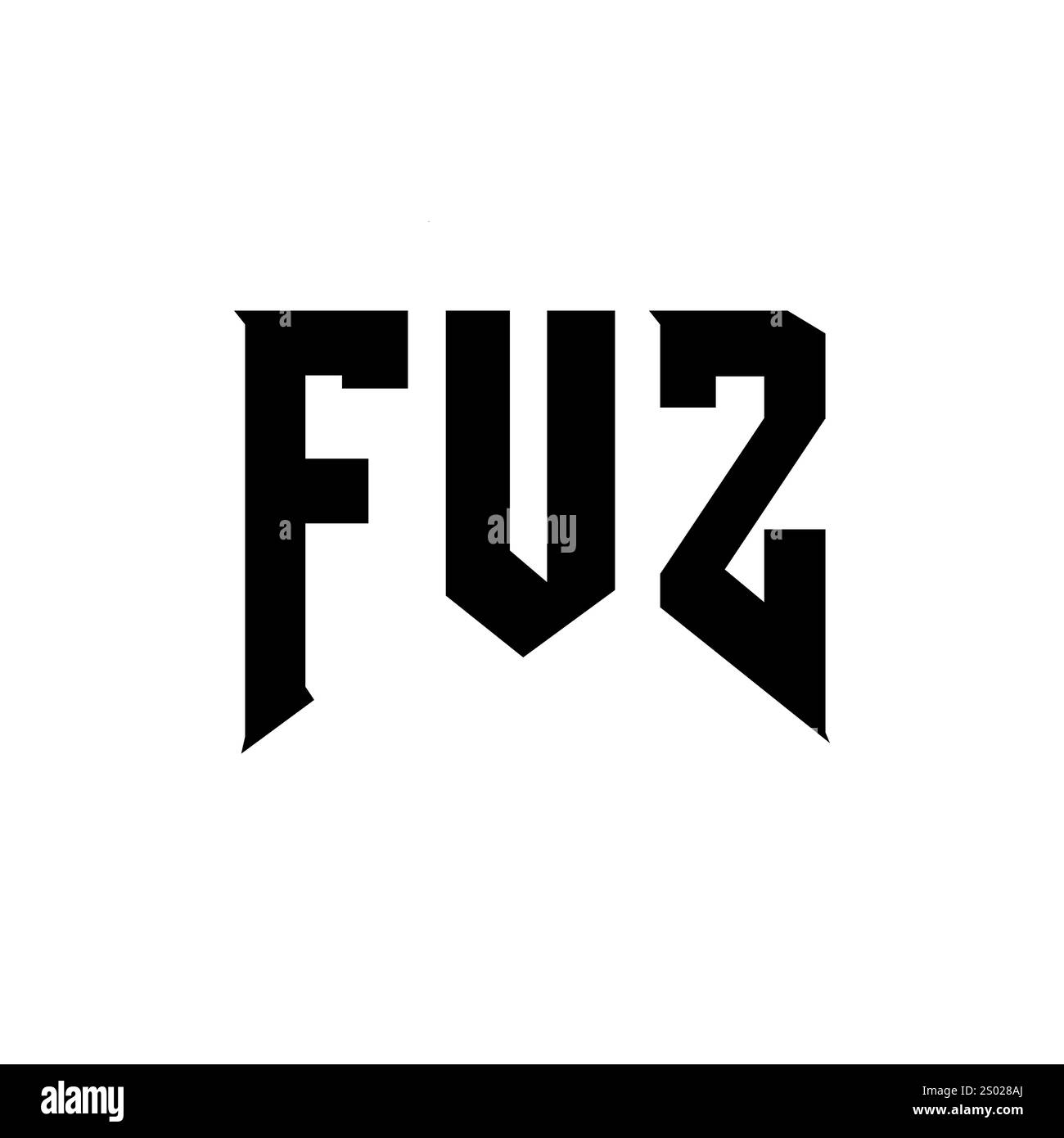 Fuz logo design hi-res stock photography and images - Alamy