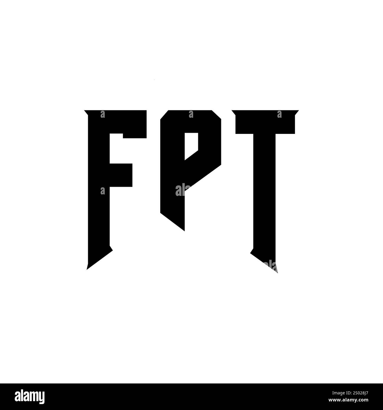 FPT letter logo design for technology company. FPT logo design black ...