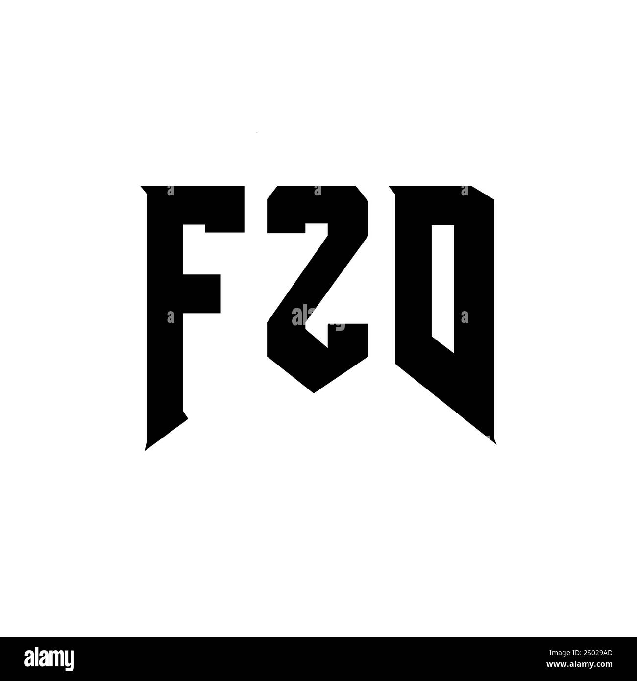 FZD letter logo design for technology company. FZD logo design black ...