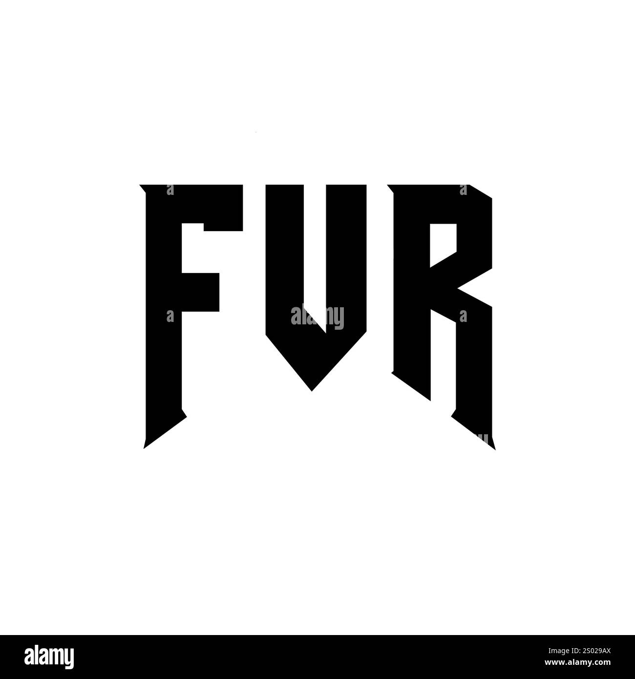 FVR letter logo design for technology company. FVR logo design black ...