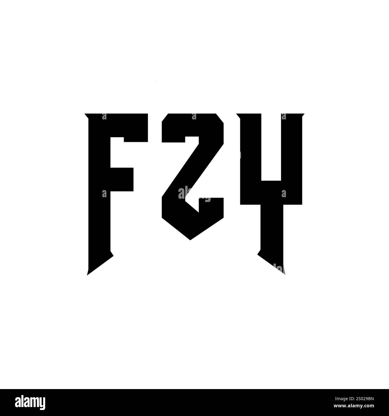Fzy logo design hi-res stock photography and images - Alamy