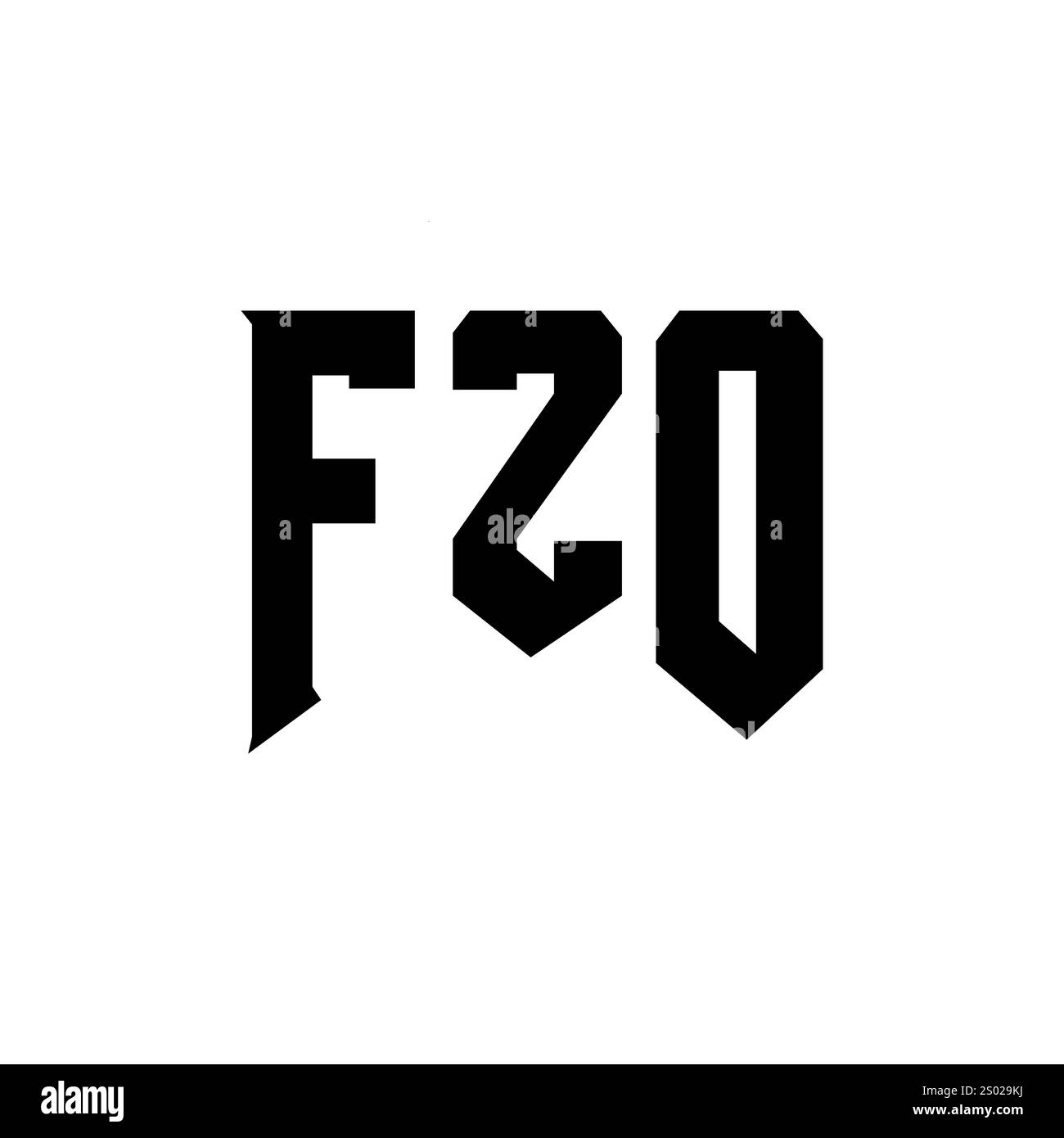 FZO letter logo design for technology company. FZO logo design black ...