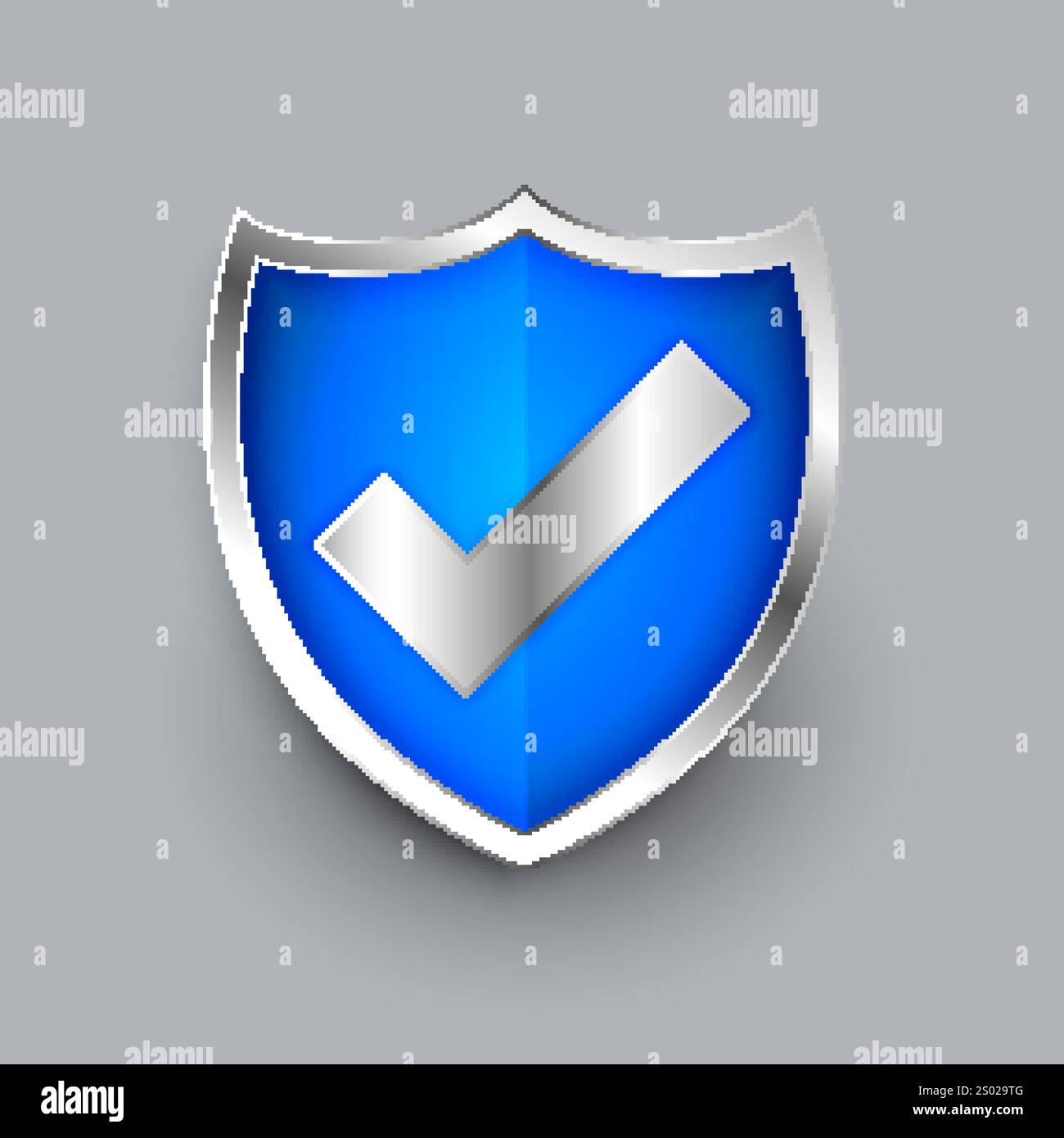shield icon with check mark symbol design Stock Vector Image & Art - Alamy