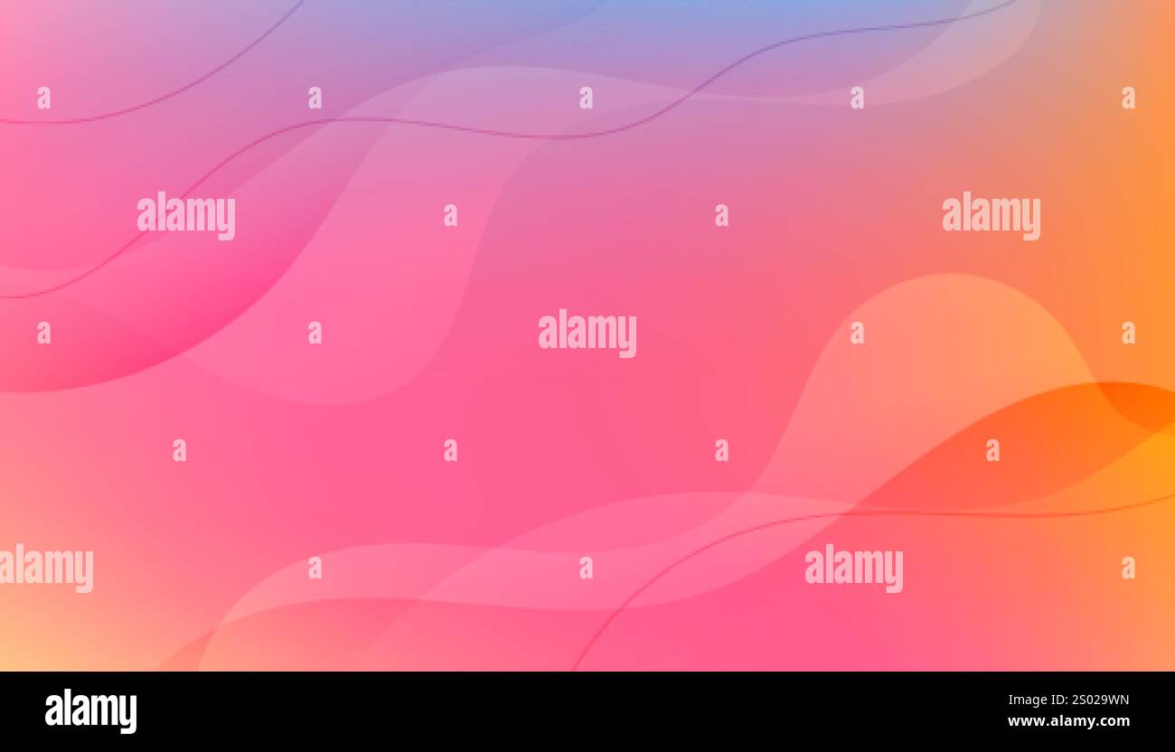 Vibrant blend colors shapes Stock Vector Images - Alamy