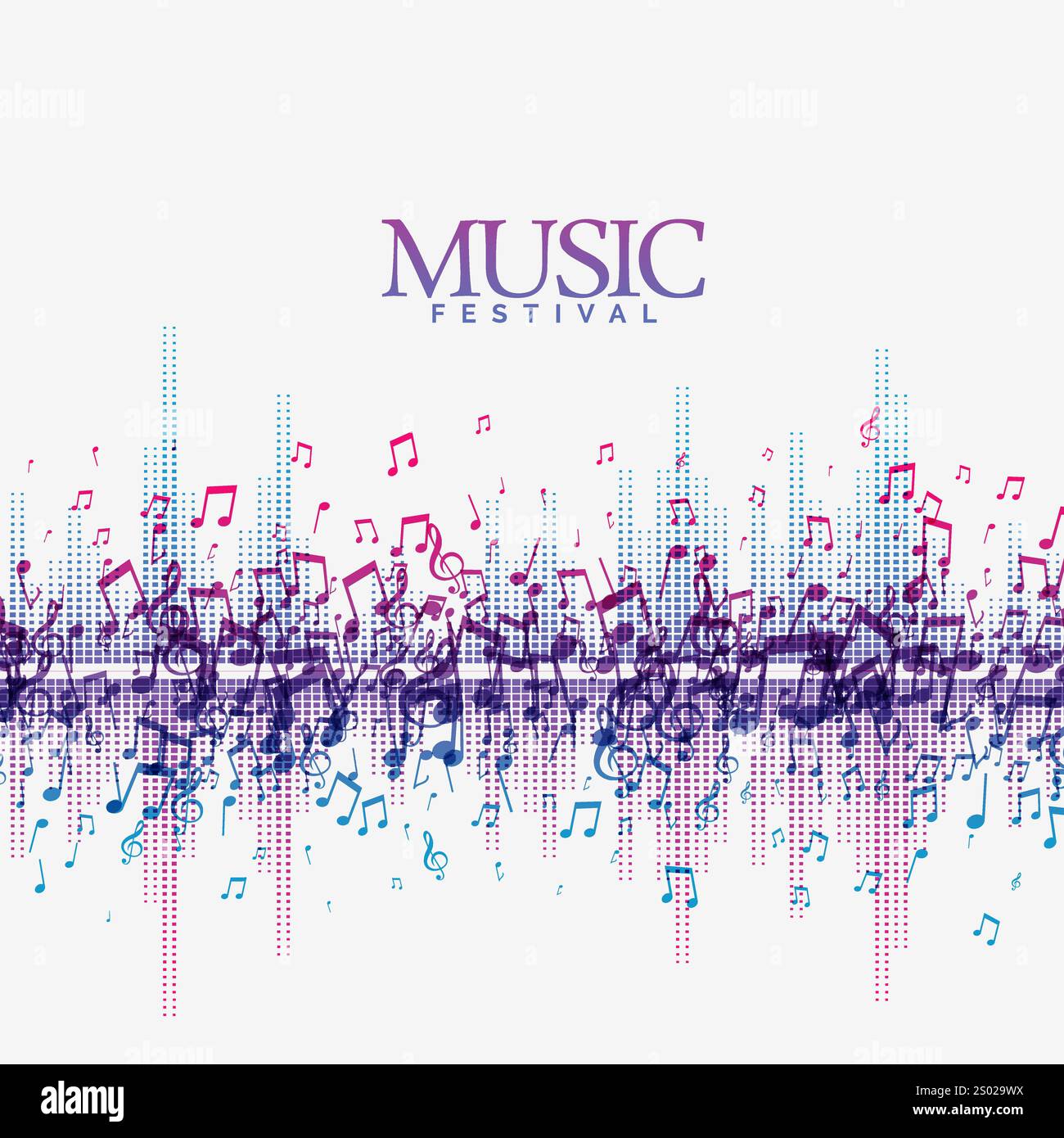 abstract music background with sound song beats wave Stock Vector Image ...
