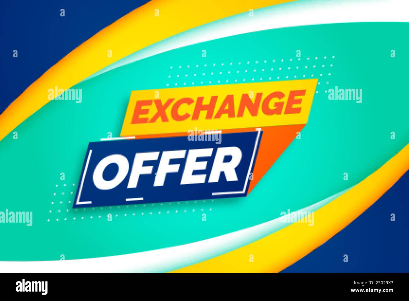 modern exchange offer background design Stock Vector Image & Art - Alamy