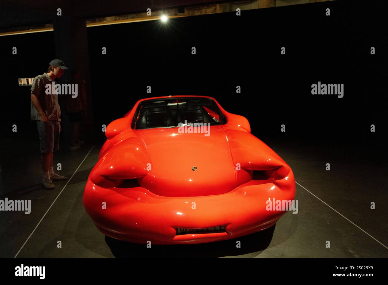 MONA Hobart, Museum of Old and New Art, Fat Car by Erwin Wurm based on ...