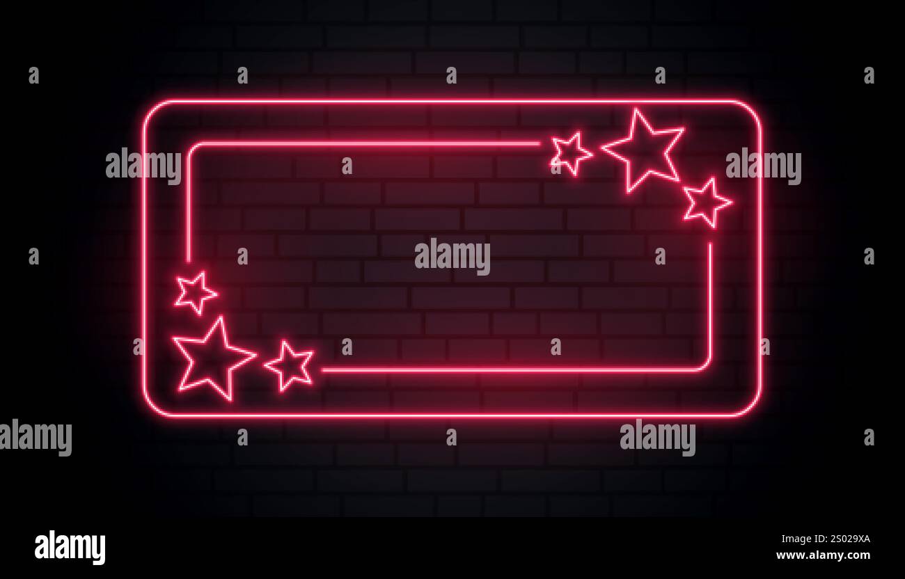 Neon stars hi-res stock photography and images - Alamy