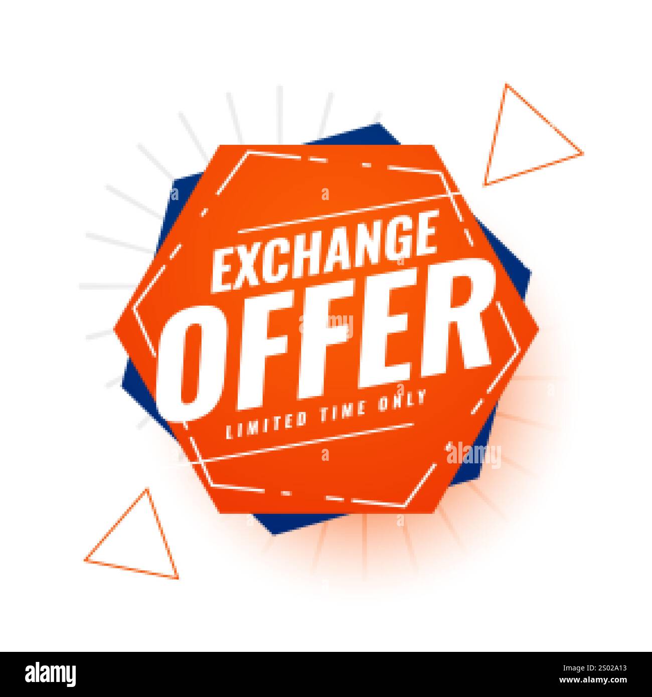 limited time exchange offer banner template Stock Vector Image & Art ...