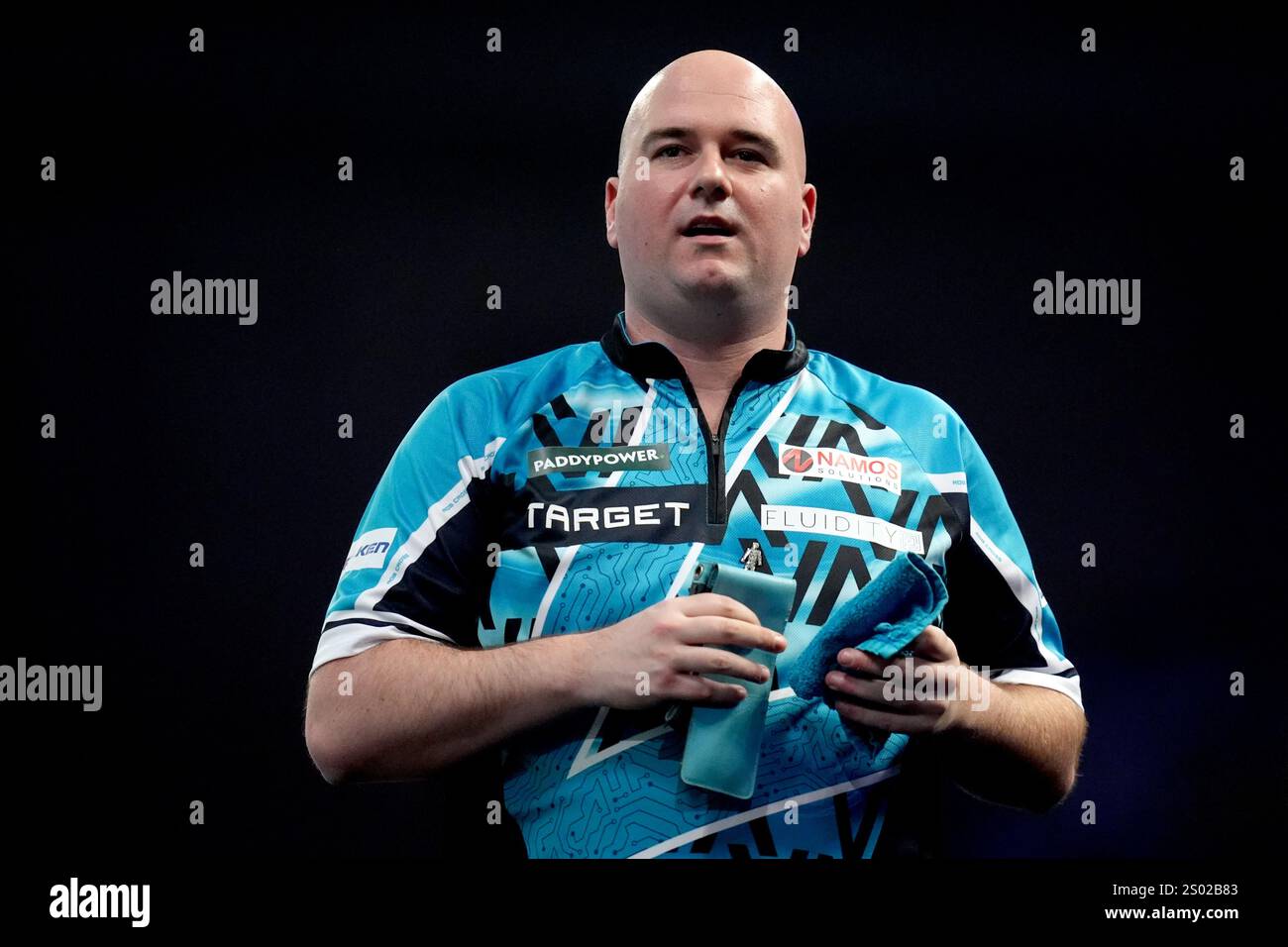 Rob Cross after losing to Scott Williams during day nine of the Paddy ...