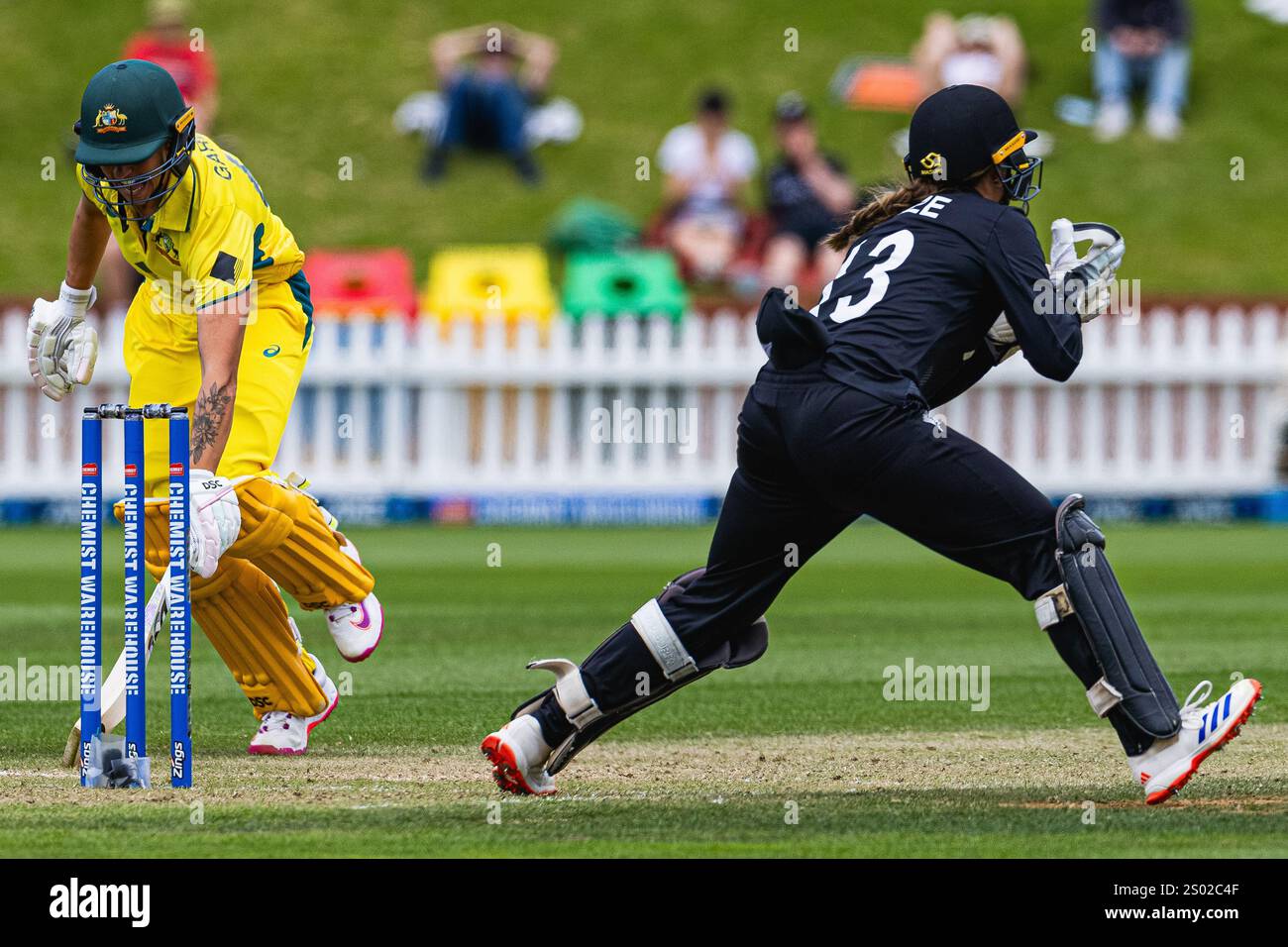 Wellington, New Zealand, 23 December, 2024. Isabella Gaze of New ...