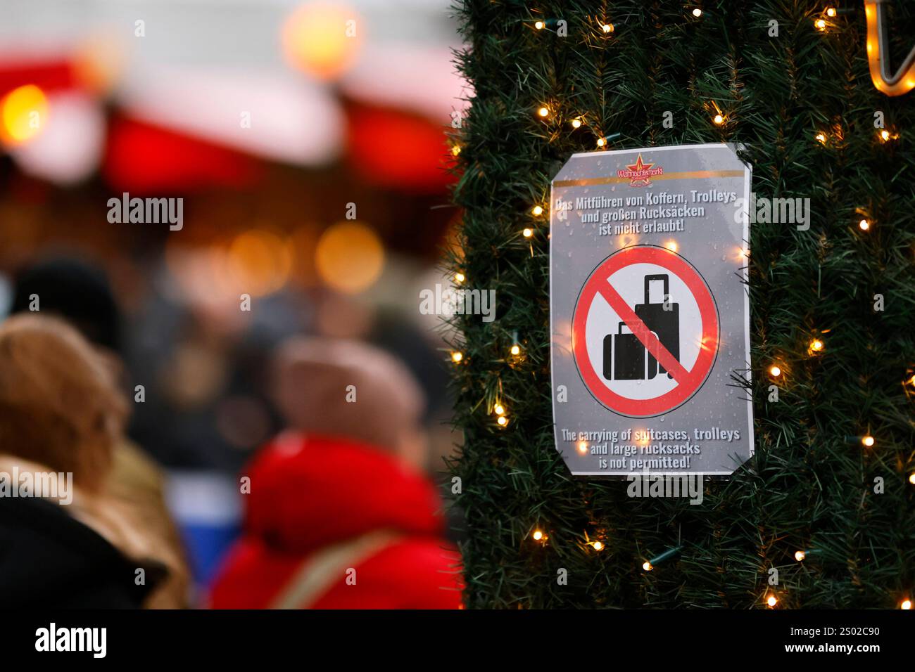 Kofferverbot auf dem Weihnachtsmarkt auf dem Roncalliplatz: Nach der ...