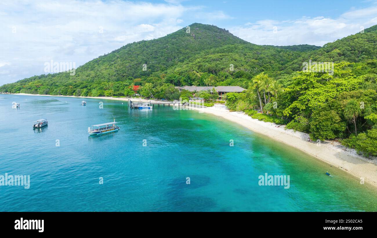 Aerial drone island great view hi-res stock photography and images - Alamy