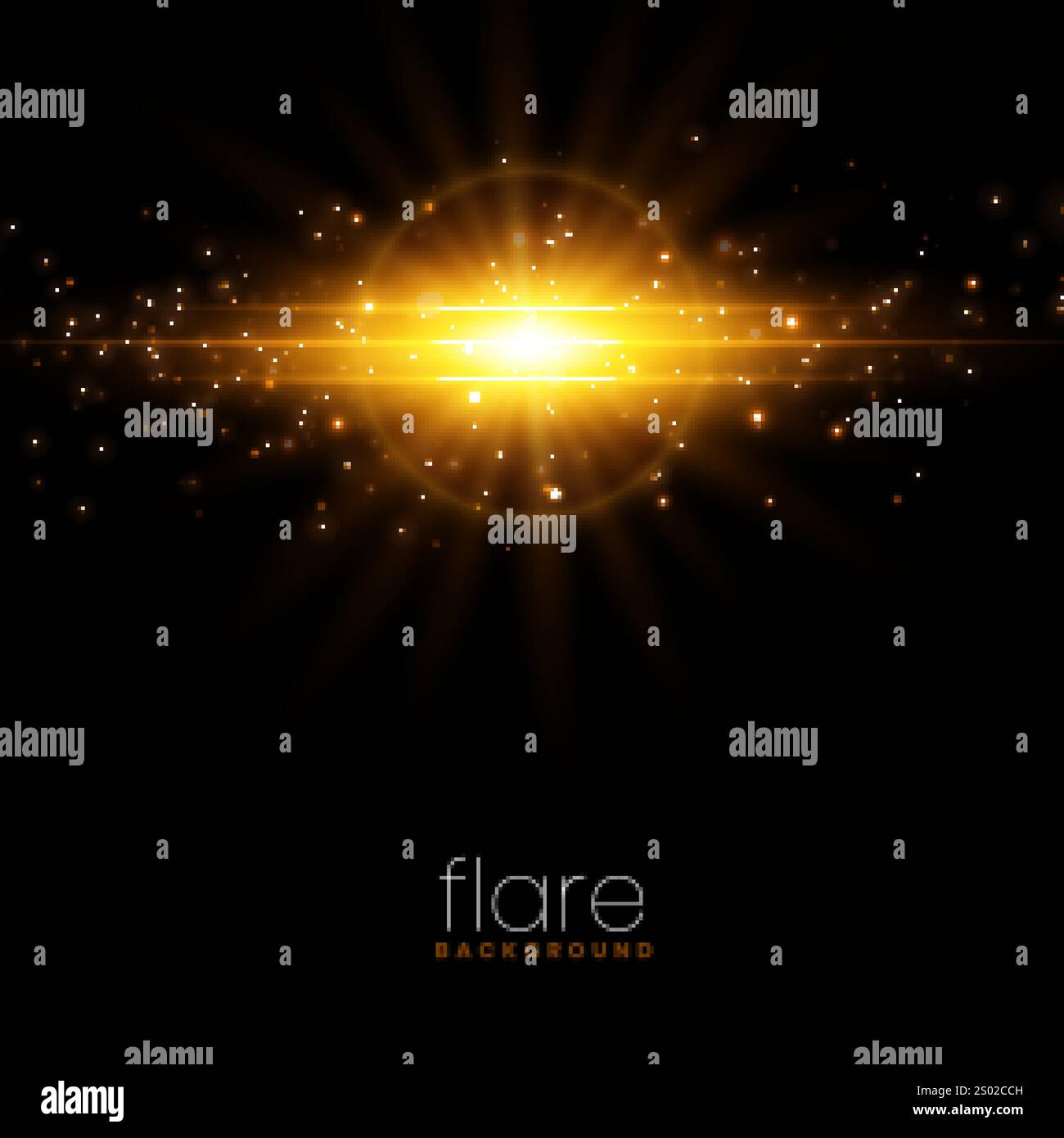 glowing sparkle burst lens flare effect Stock Vector Image & Art - Alamy