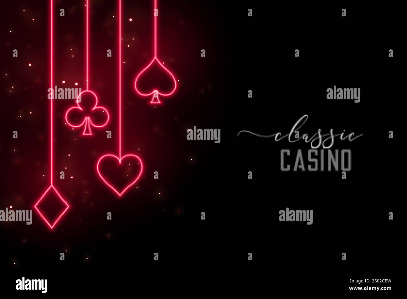 Jackpot neon sign red hi-res stock photography and images - Alamy