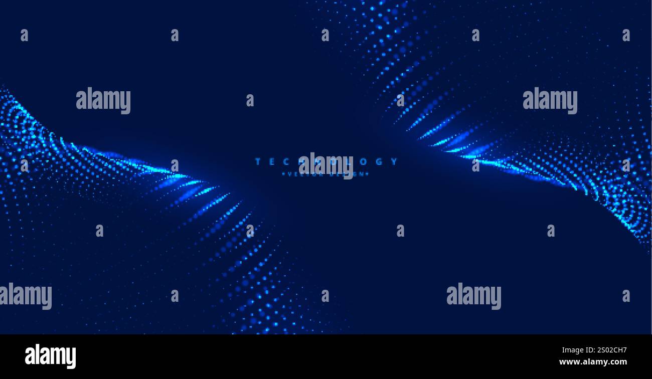 Quantum computing tech background Stock Vector Images - Alamy