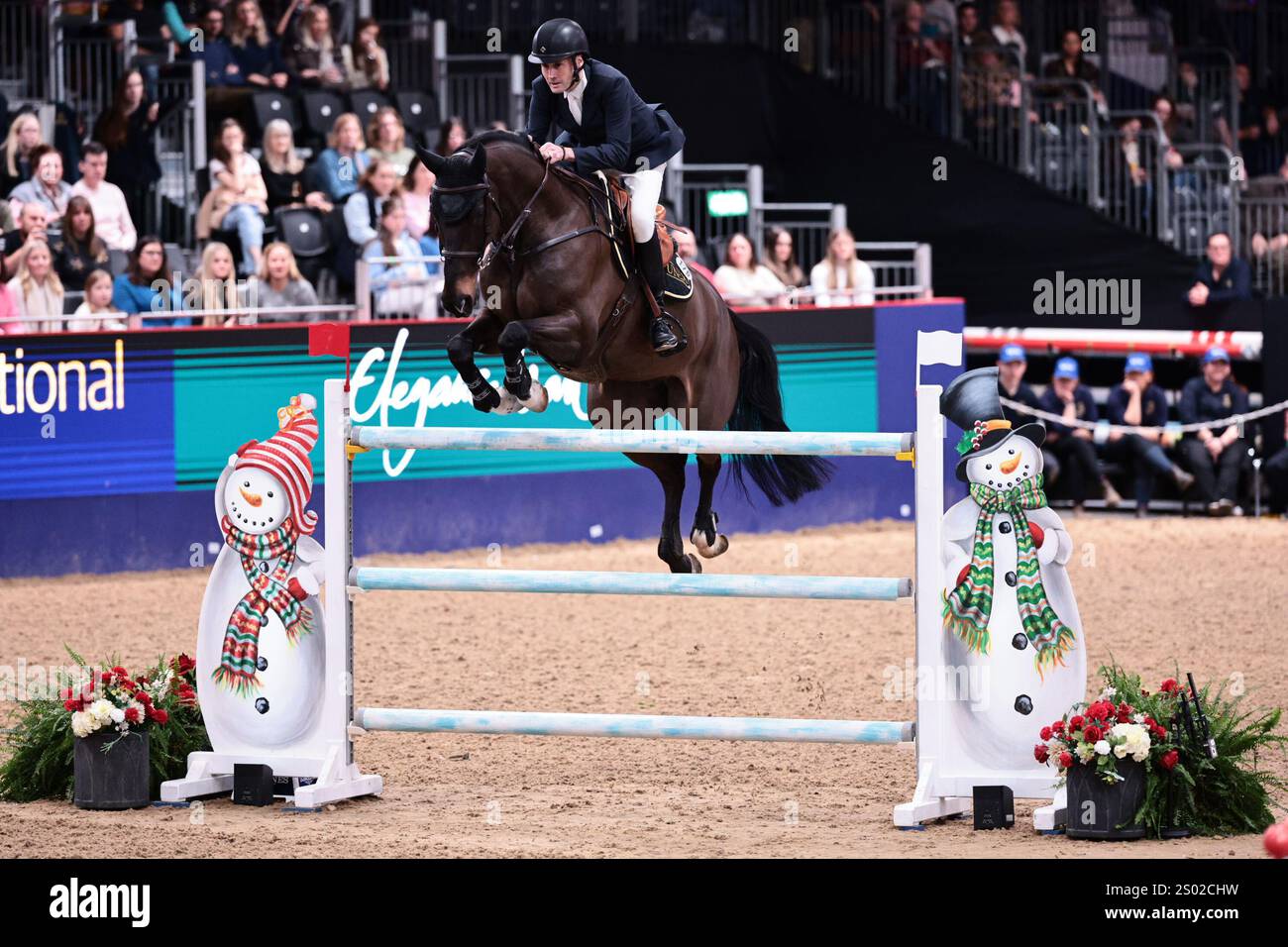 Tim Gredley of United Kingdom with Imperial HBF during the Longines FEI ...