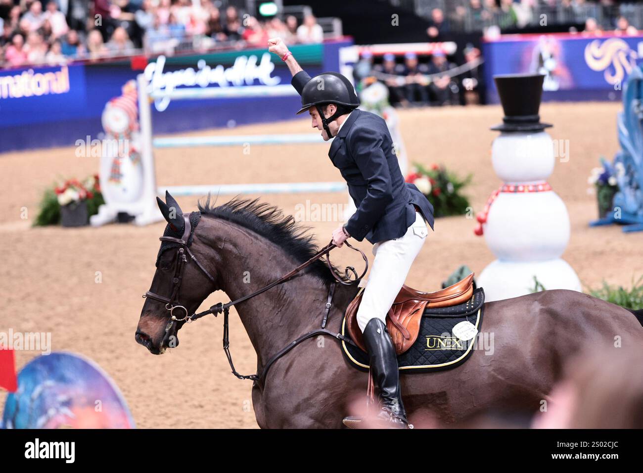 Tim Gredley of United Kingdom with Imperial HBF during the Longines FEI ...