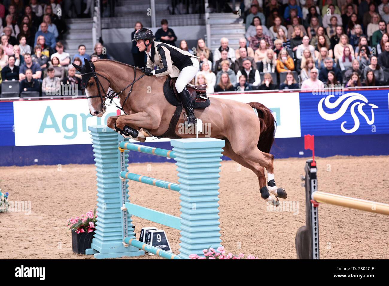 Olivier Philippaerts of Belgium with H&M Miro during the Longines FEI ...