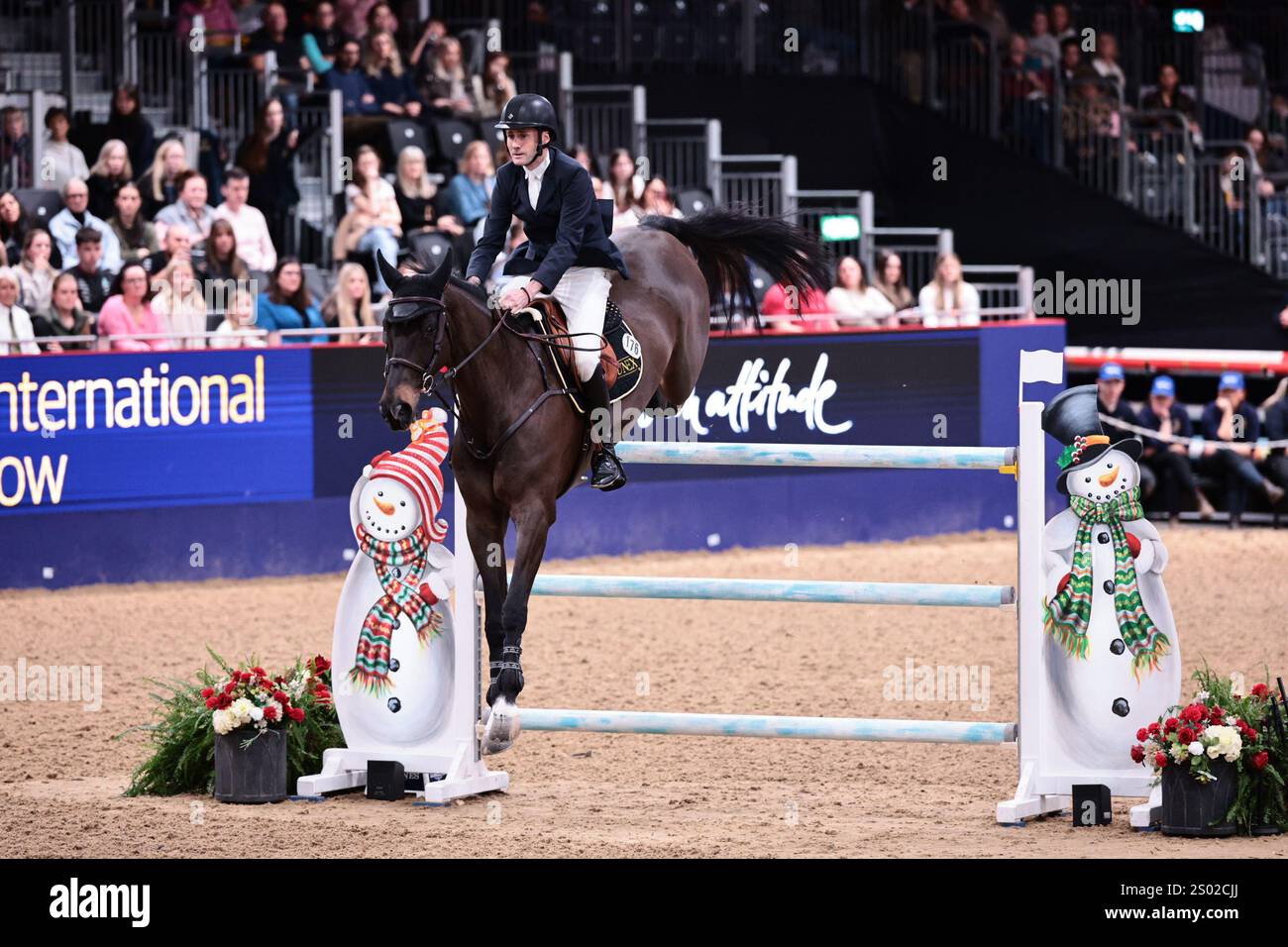 Tim Gredley of United Kingdom with Imperial HBF during the Longines FEI ...