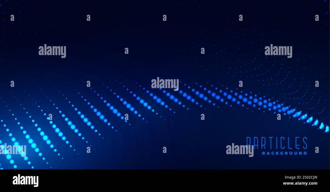 Blue matrix digital background big Stock Vector Images - Alamy