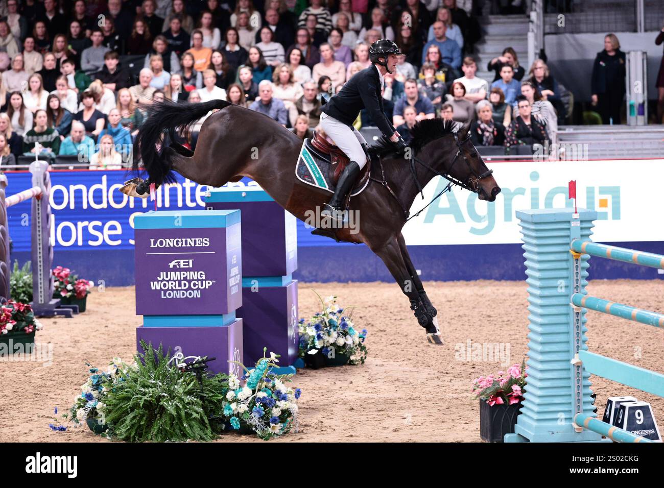 Kevin Staut of France with Visconti du Telman during the Longines FEI ...