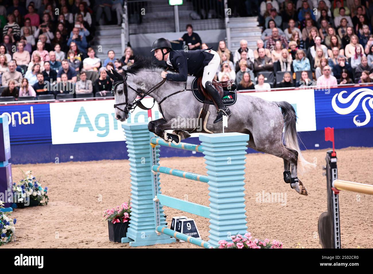 Jack Whitaker of United Kingdom with Shot Gun during the Longines FEI ...