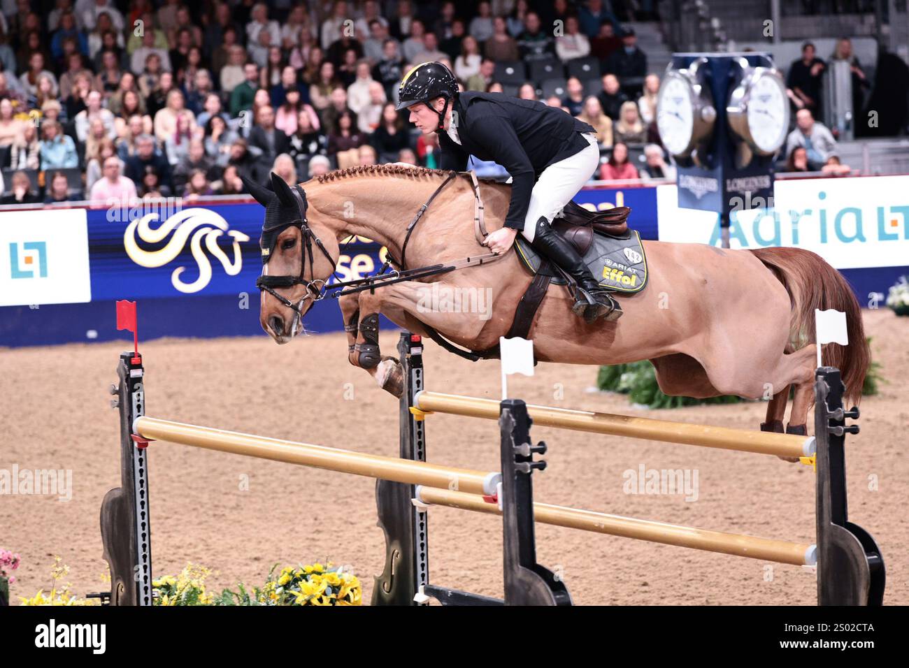 Philipp Schulze Topphoff of Germany with Carla NRW during the Longines ...