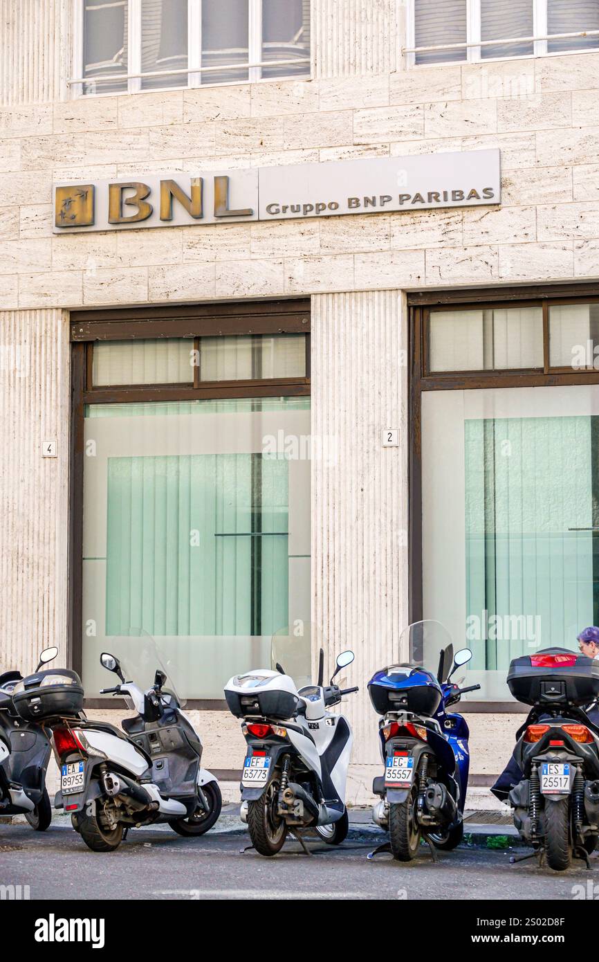 Livorno Italy,Via Cairoli,BNL Gruppo BNP Paribas,bank branch,financial ...