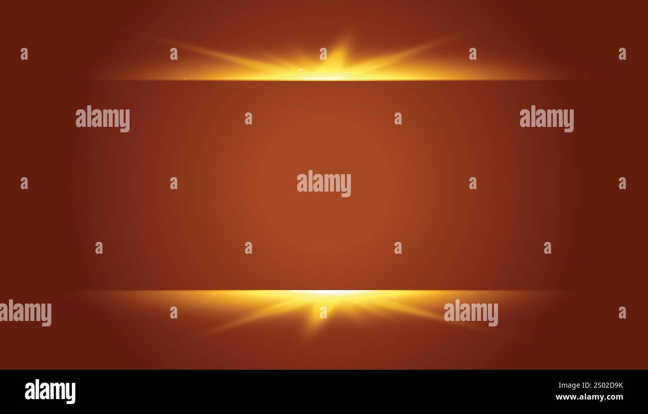 Brown background with glowing light effect design Stock Vector Image ...