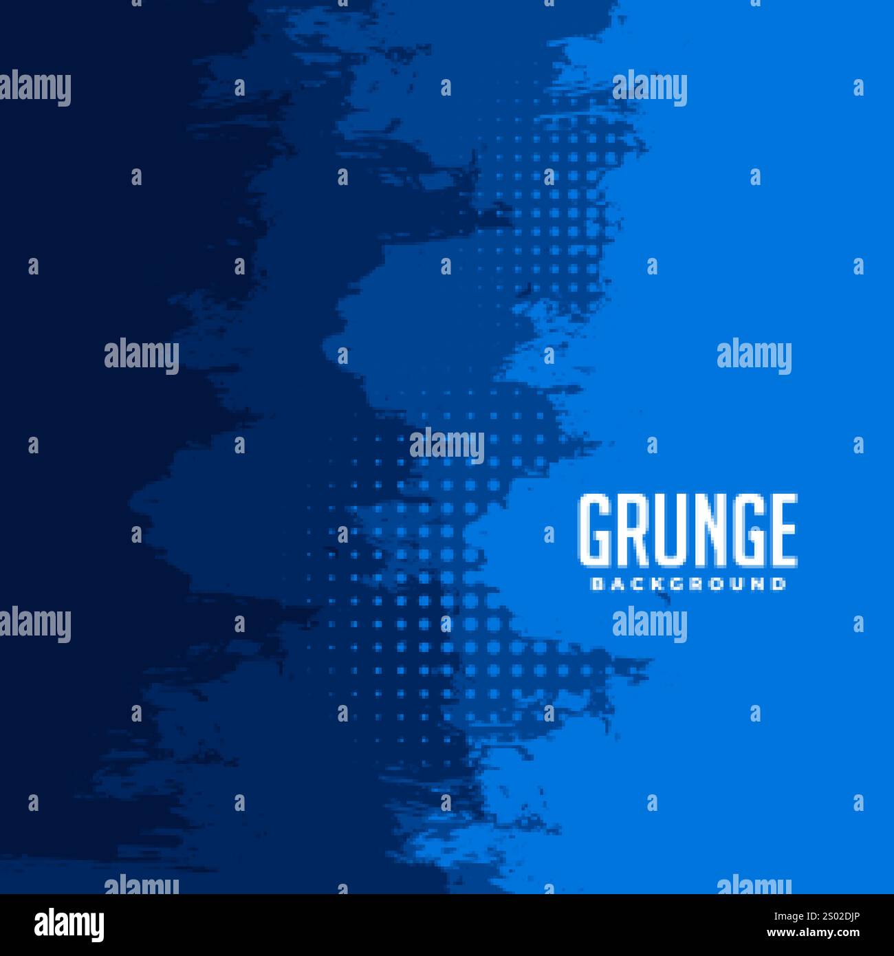 abstract blue halftone grunge background Stock Vector Image & Art - Alamy