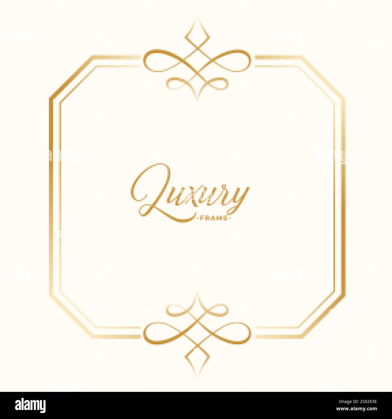 vintage royal frame design with text space Stock Vector Image & Art - Alamy