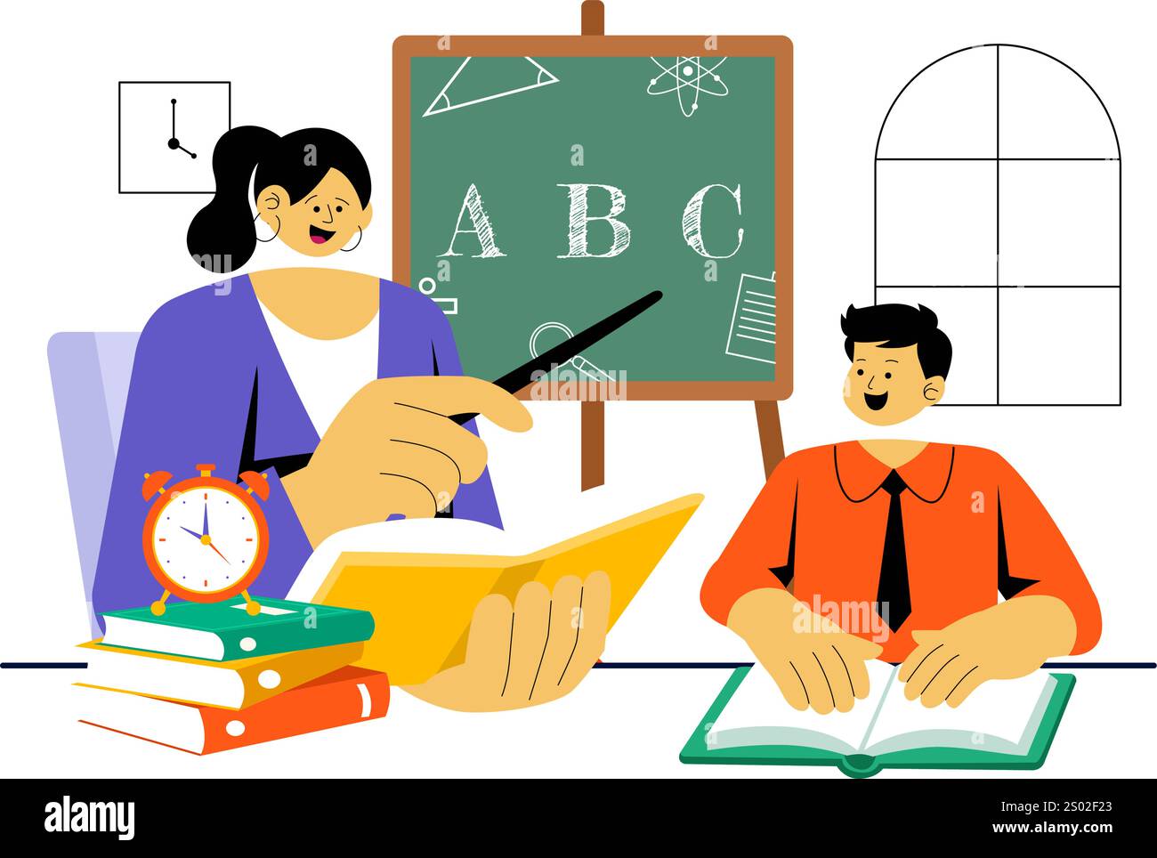 Preschool Education Illustration featuring Early Childhood Learning ...