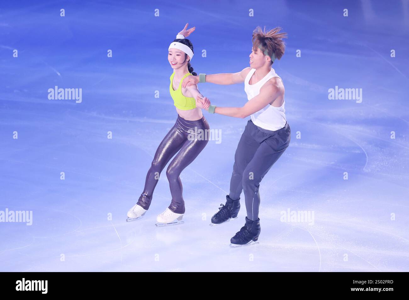 Yuna Nagaoka & Sumitada Moriguchi, DECEMBER 23, 2024 - Figure Skating : All Japan Medalist on ...