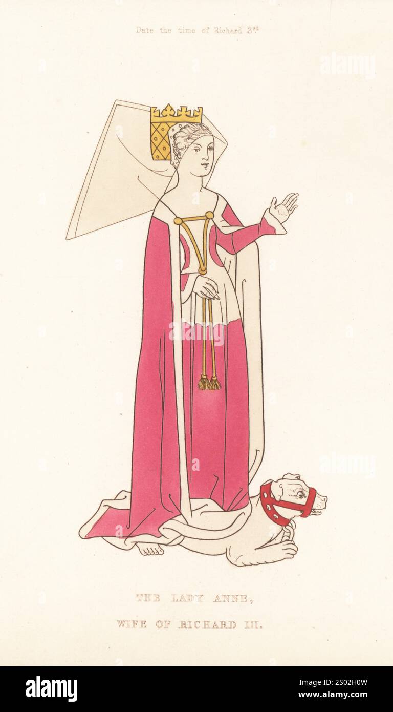 Lady Anne, Anne Neville, daughter of Richard Neville, 16th Earl of ...