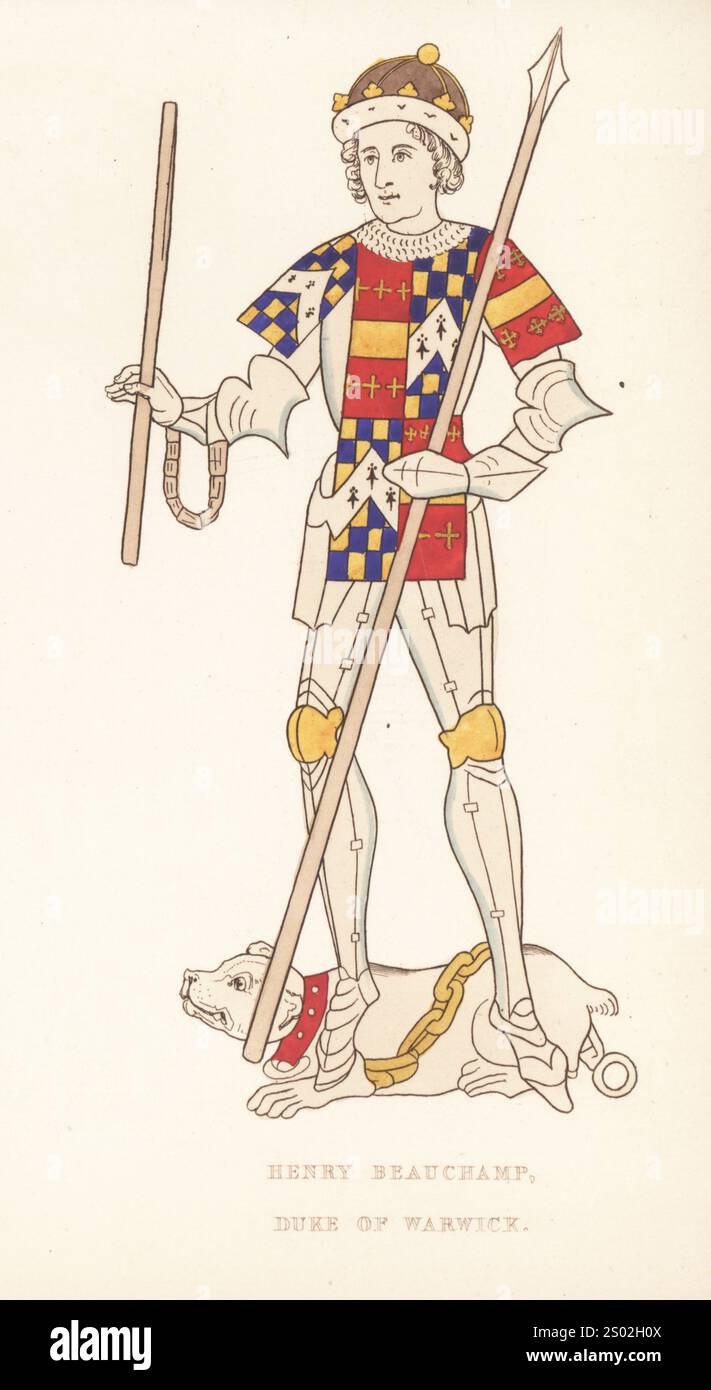 Henry Beauchamp, 14th Earl and 1st Duke of Warwick, 1425-1446. In ...